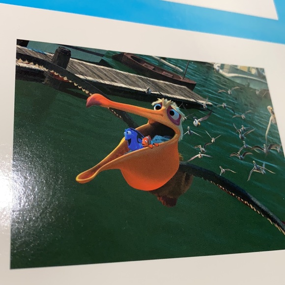 Disney | Art | Pixar Finding Nemo Set 4 Lithograph From The Film | Poshmark
